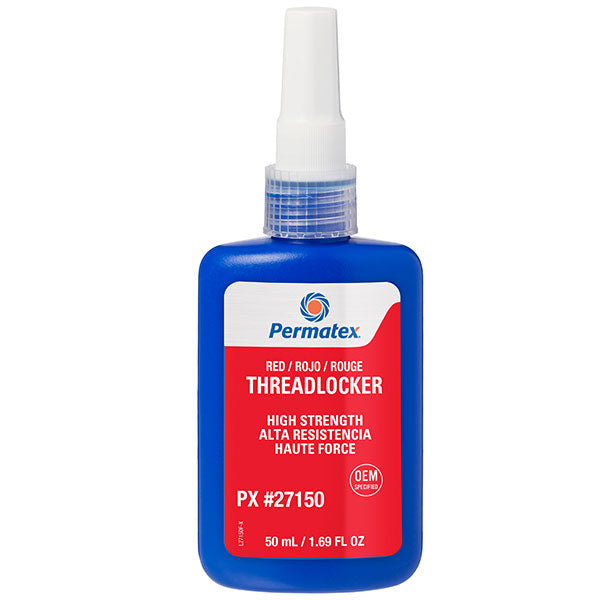 PERMATEX RED HIGH STRENGTH THREADLOCK - ATV Parts Online Canada